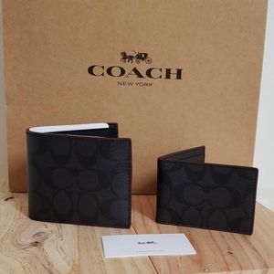Coach | Bags | Coach Boxed 3in Wallet Set | Poshmark